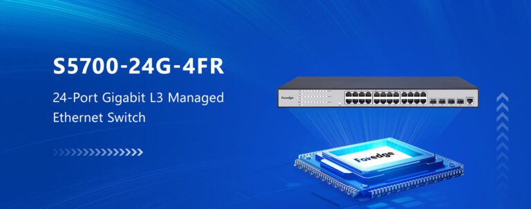S5700-24G-4FR 24-Port Gigabit L3 Managed Ethernet Switch – Foredge