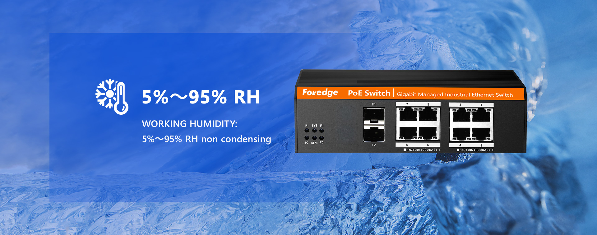 IS108GS-2F 10 Ports Gigabit Managed Industrial Switch – Foredge